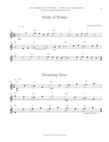 Fake Book #1 – Bytown Instruments